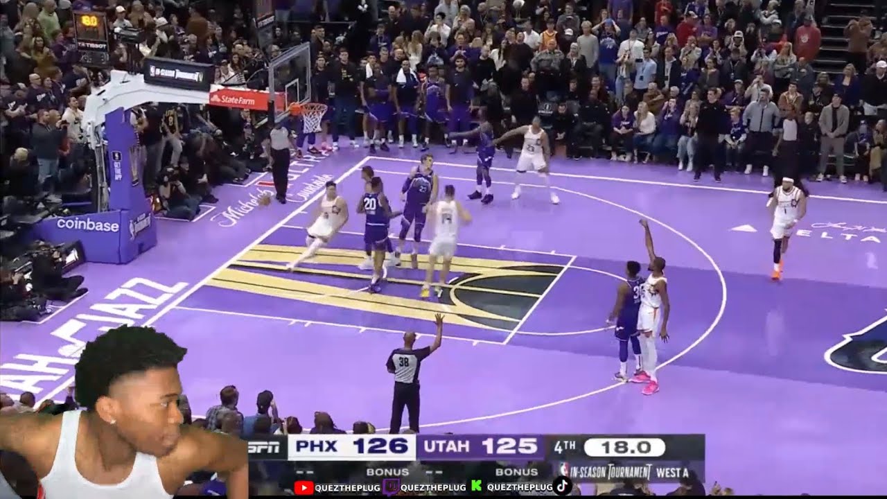 KD GAME WINNER?!? SUNS at JAZZ NBA IN-SEASON TOURNAMENT HIGHLIGHTS ...