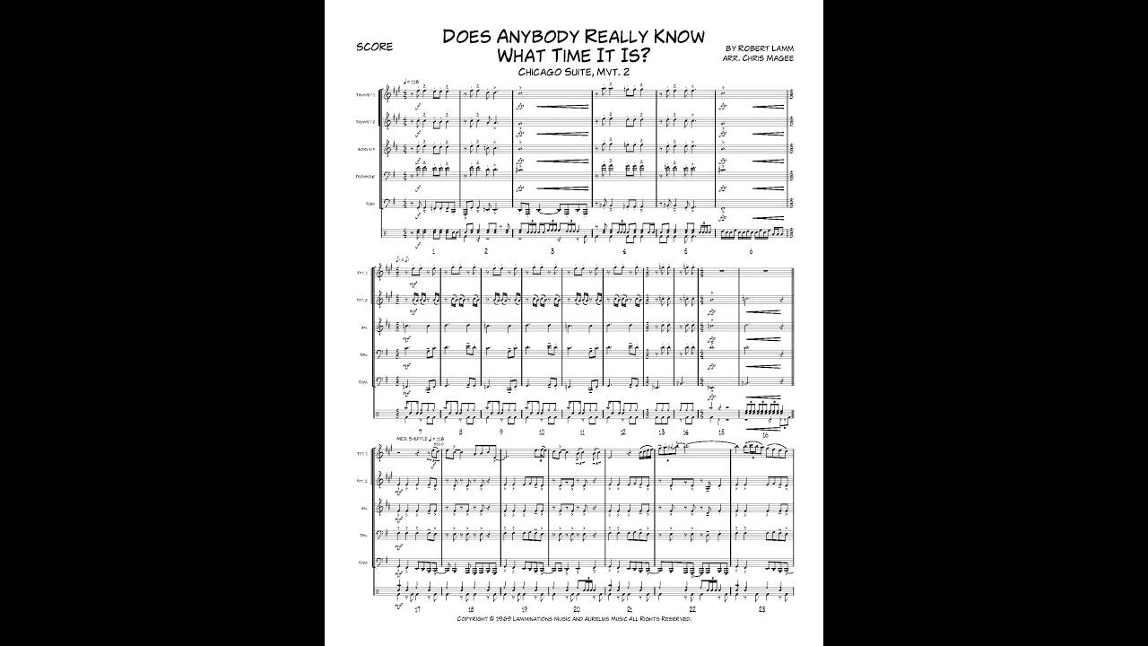 Chris Magee Music - Does Anybody Really Know What Time It Is? - YouTube