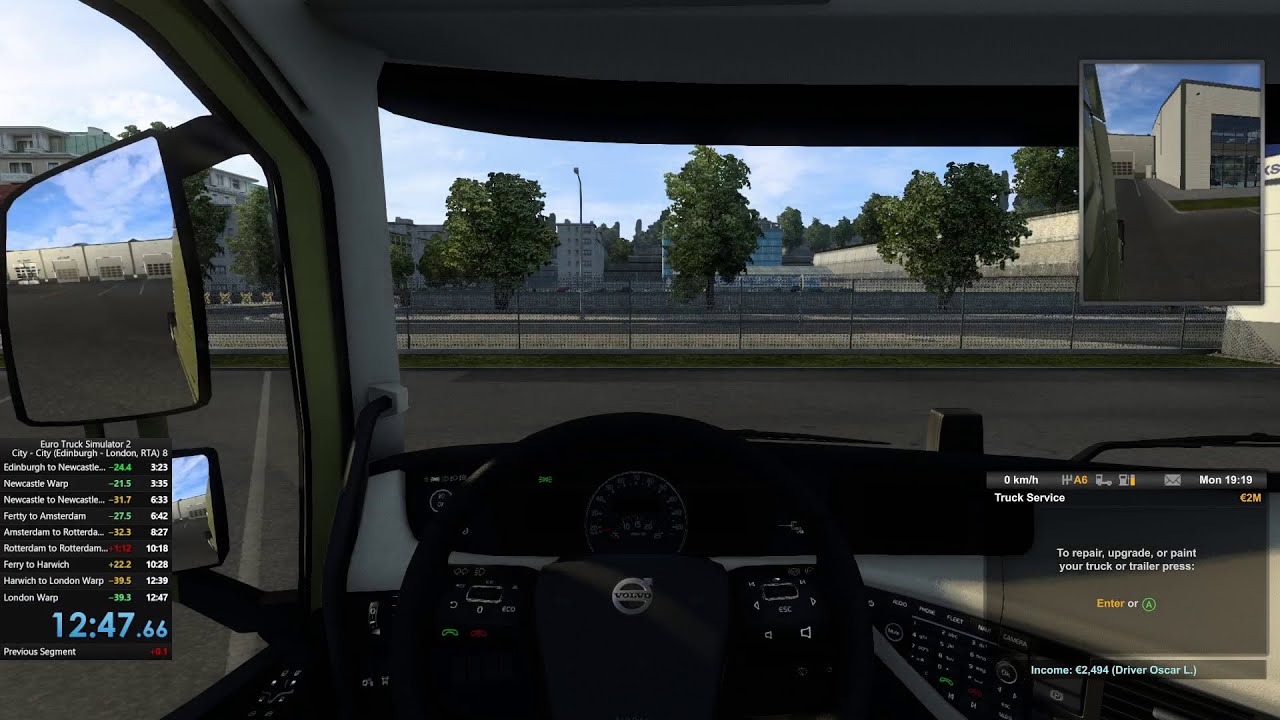 ETS2 - Edinburgh to London Speed Run 12:47 - 2023-03-05 - YouTube