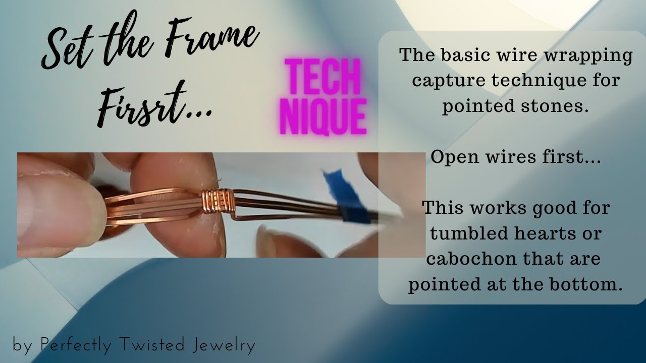 Open capture technique - How to set your frame tabs for tumbled heart ...