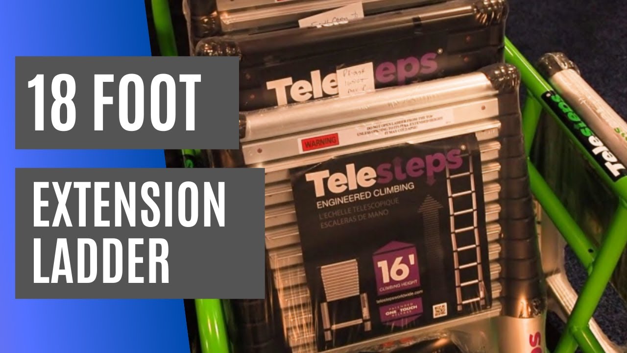 An 18 foot ladder that you can fit IN your Compact Car! || Telesteps ...