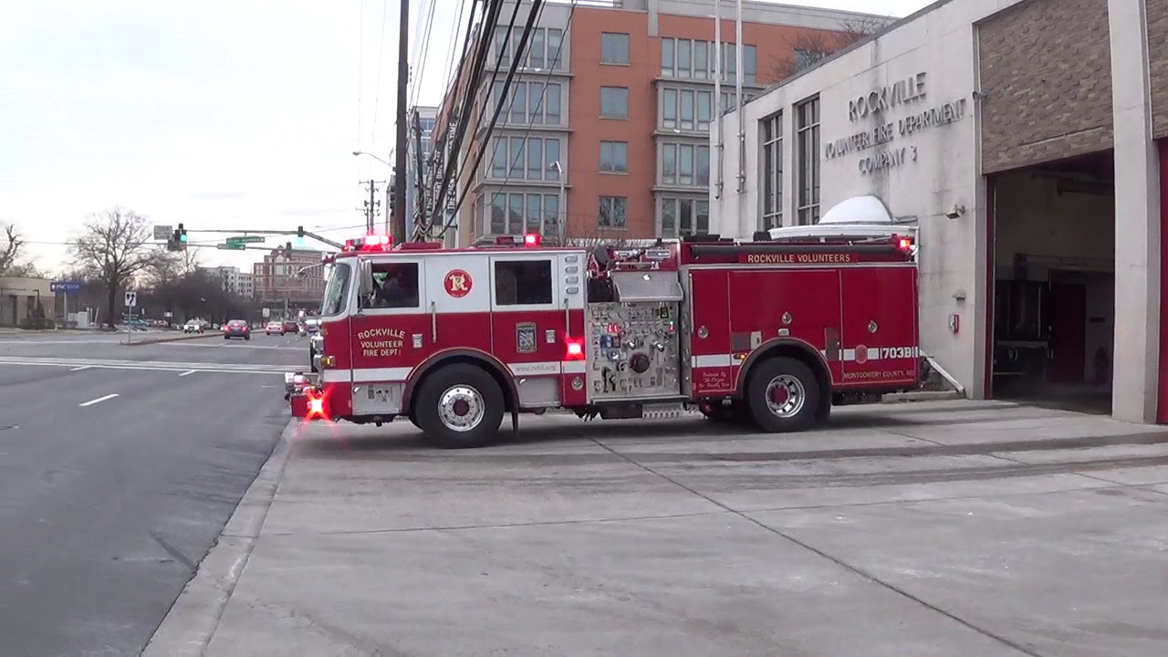 RVFD Engine 703 Bravo Responding - YouTube