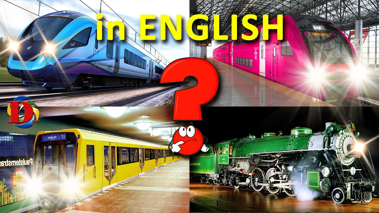 Trains for Kids | Steam Train, Electric Train and Tram | Funny Dylan ...