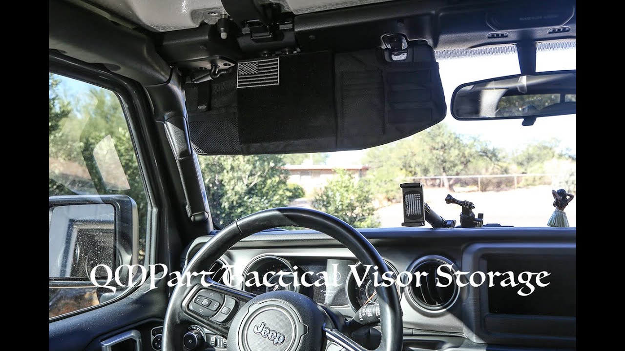 MQParts Tactical visor storage - YouTube
