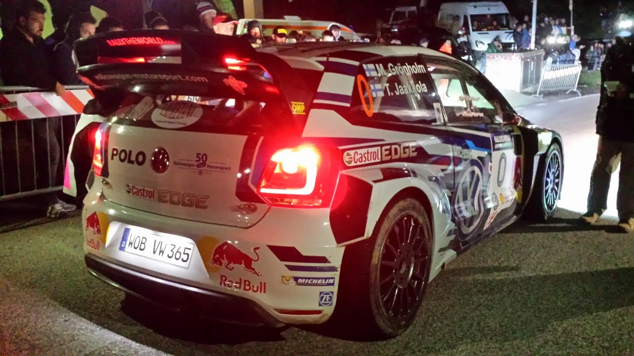 WRC car amazing launch control, PURE SOUND, start procedure - YouTube