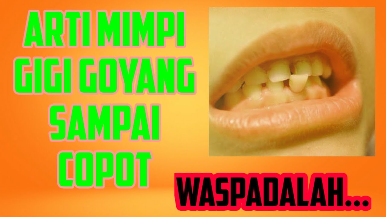 AWAS!!! Arti Mimpi Gigi Goyang Pertanda Bahaya | Arti Mimpi Gigi Copot ...