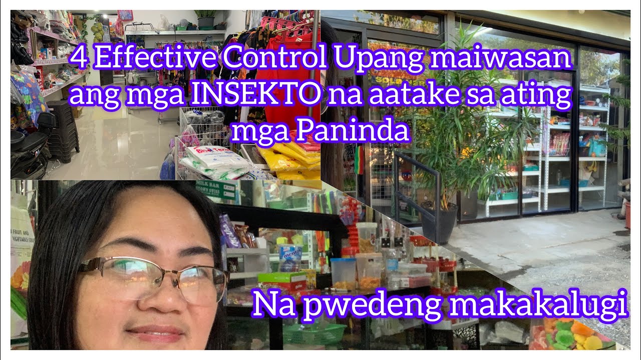 4-Best Control Upang di pasukin ng mga INSEKTO ang mga paninda natin na ...