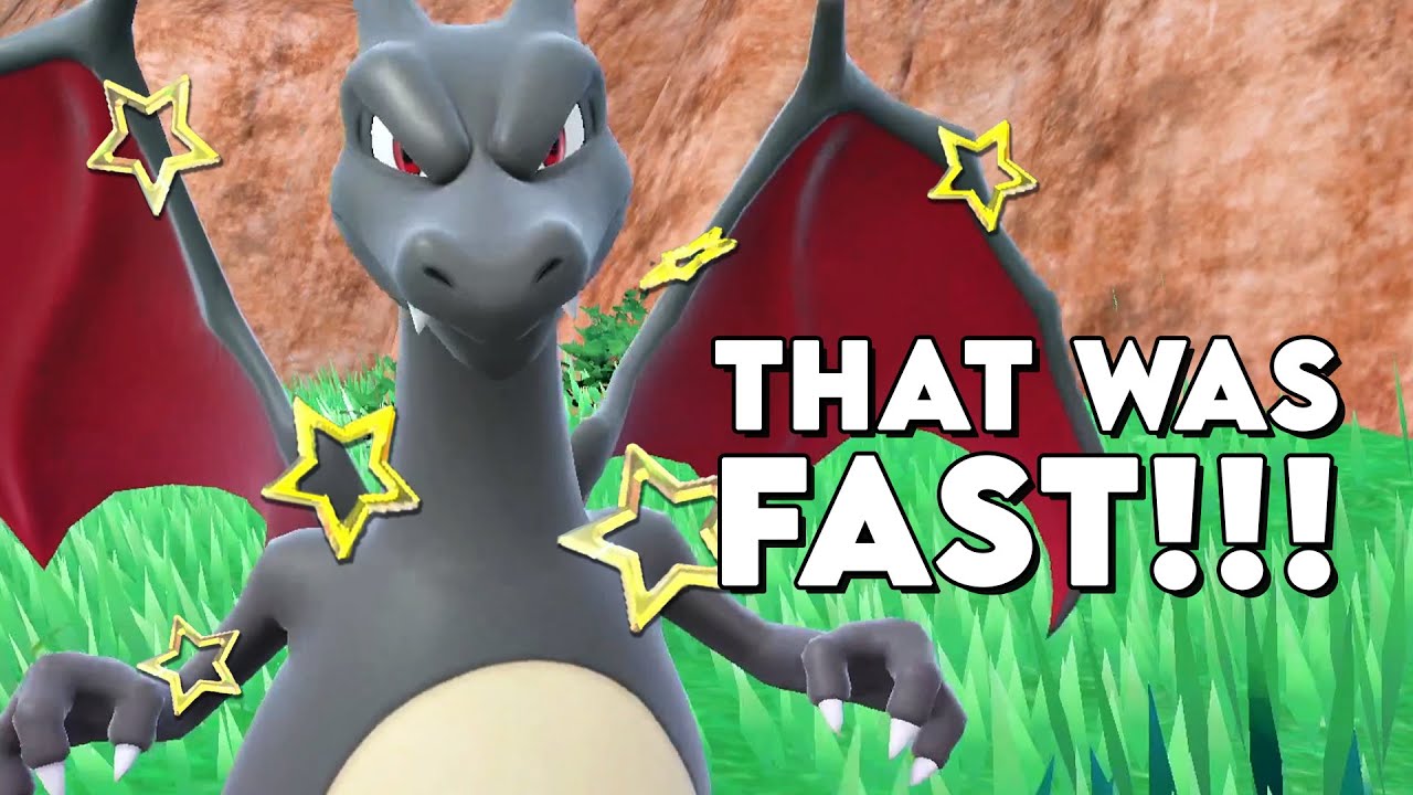 I had an EPIC DAY with Level 100 SHINY Charizard in Pokemon Scarlet and Violet - YouTube