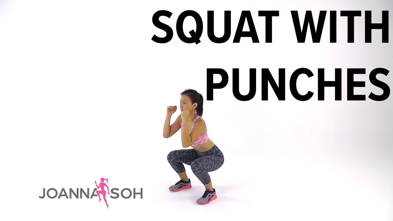 How to do Squat With Punches | Joanna Soh - YouTube