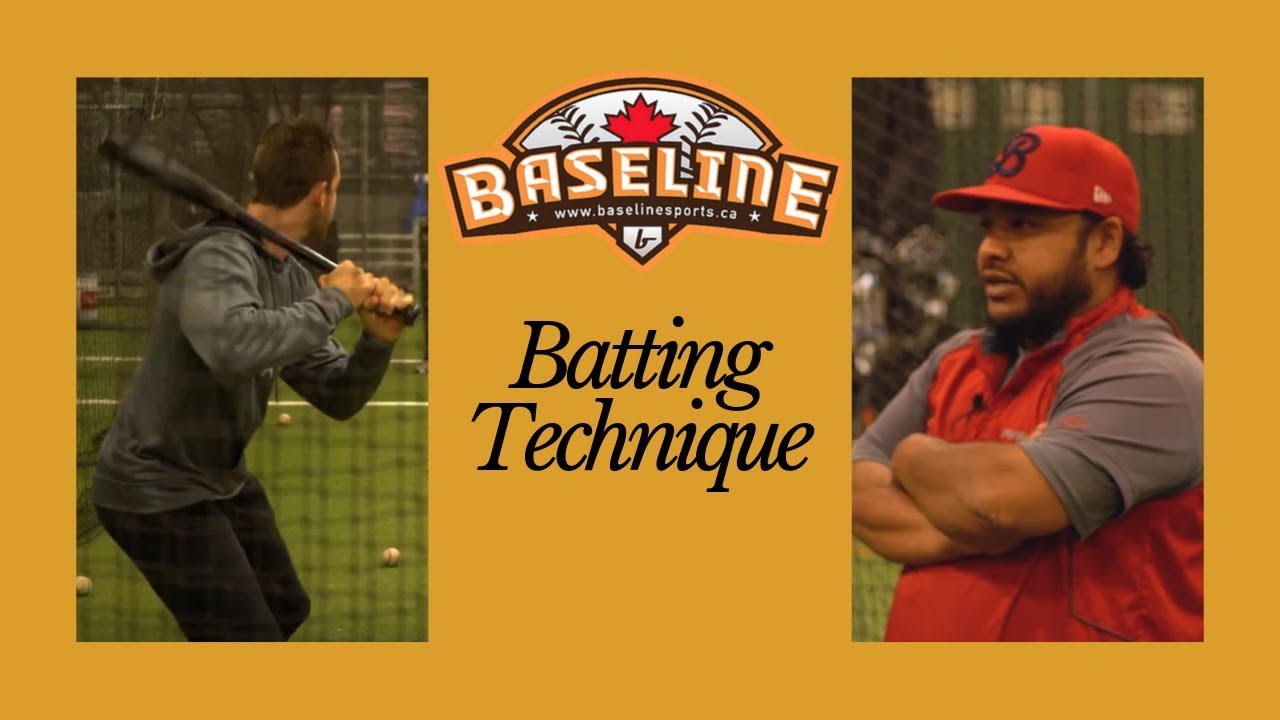 Baseline Training #3: Batting Technique - Fundamentals - YouTube