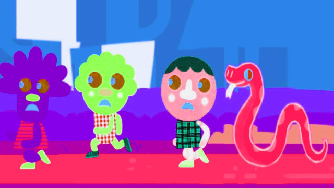 Sneak Sneak Run run! Noodle & Pals Song pitch effects sponsored by ...