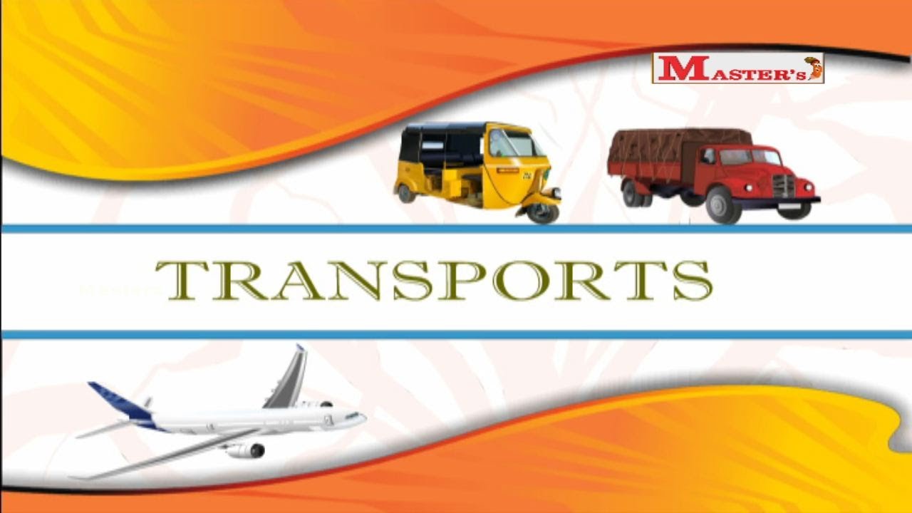 Transports - English Animation Video for Kids - YouTube