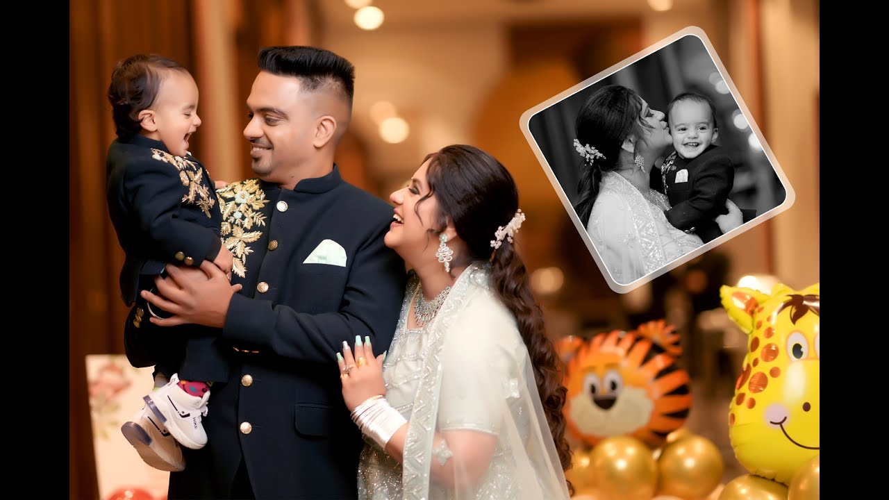 Cinemetic || 1st Birthday Celebration for baby boy || Tejas🎉🥳 ||Ajit ...