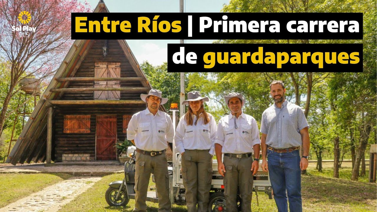 🌳 🌳 Se presentó en ENTRE RÍOS la primera carrera de GUARDAPARQUES - YouTube