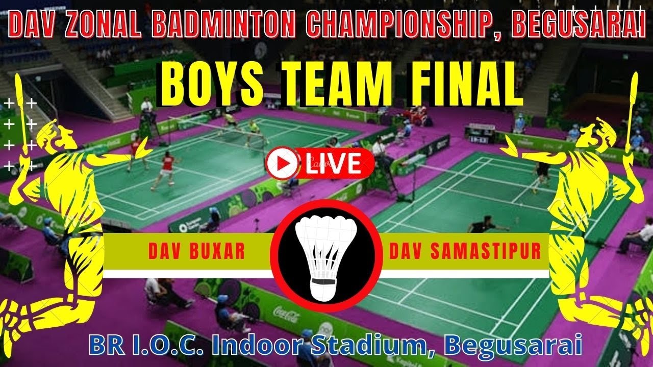 Inter DAV Zonal Boys Badminton Team Championship, Begusarai | India ...