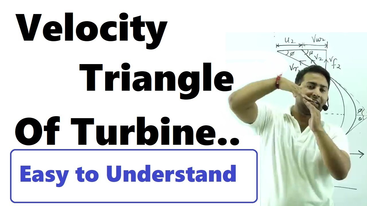 velocity triangles for turbines | hydraulic machine fm | all ae&je exam ...