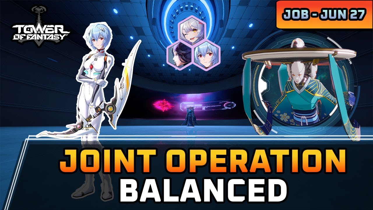 [ Tower of Fantasy ] Volt team | Balanced JOB | Jun27 | Nanyin Rei ...