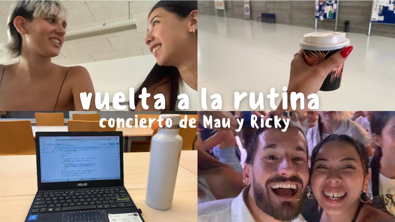 Vuelta a la rutina | como termino al lado de Mau y Ricky, canto ...