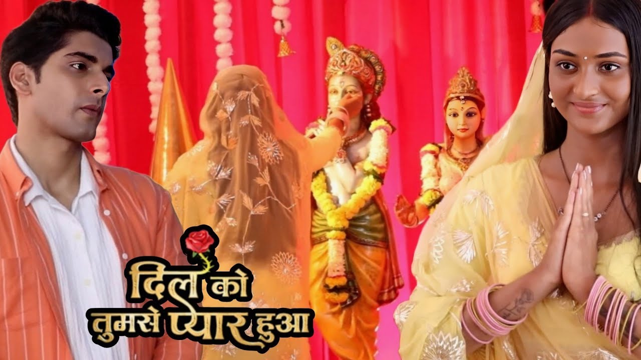 Dil Ko Tumse Pyaar Hua | Deepika and Chirag Prayed in Temple on the ...