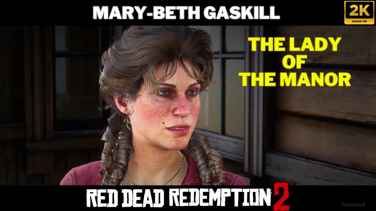 Red Dead Redemption 2 - Mary-Beth Gaskill - YouTube