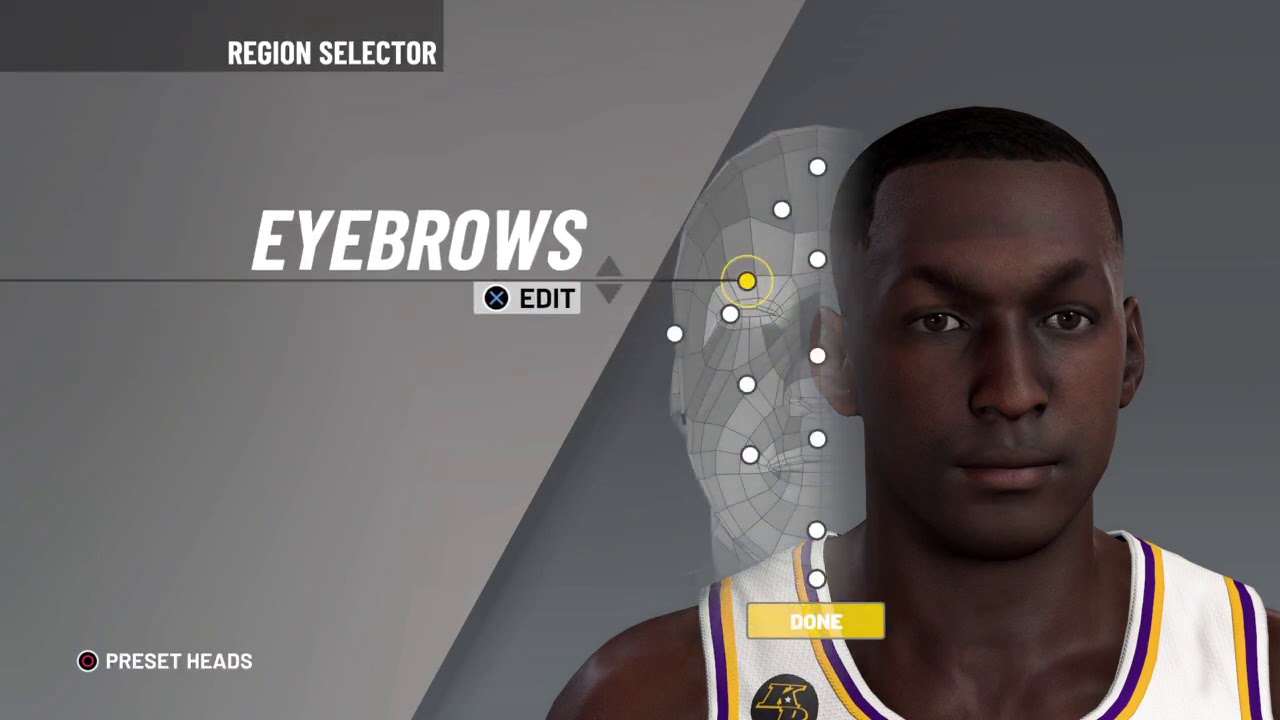 LEBRON JAMES FACE SCAN *2k21* - YouTube