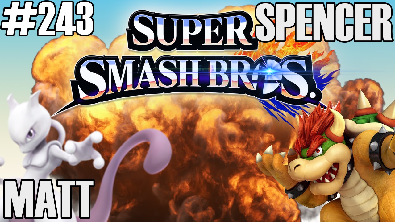 Super Smash Bros 4 Wii U [1.1.6] Mewtwo Vs Bowser - SKIN MODS | #243 ...