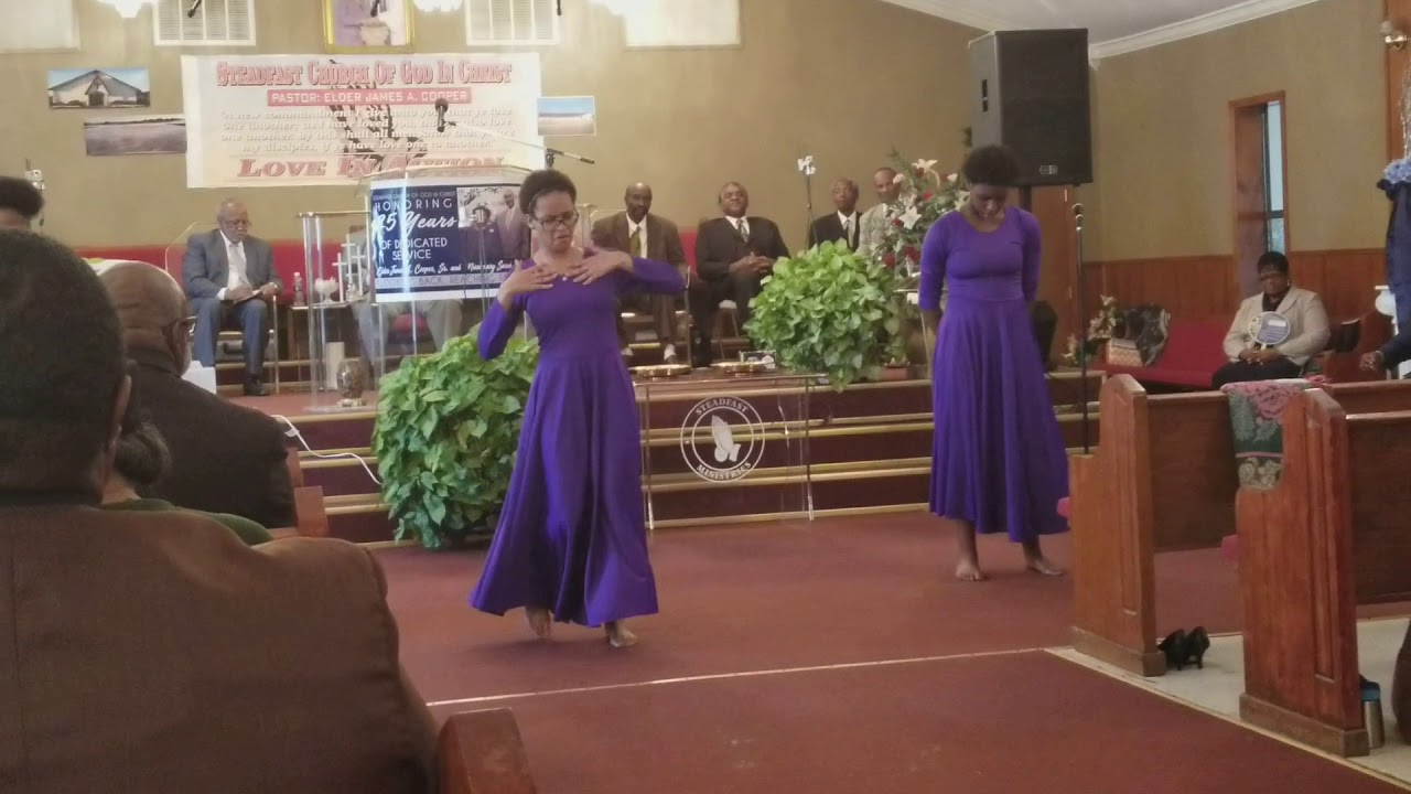 Steadfast COGIC Praise Dancers - YouTube