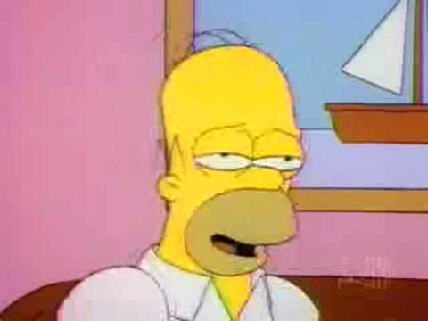 Homer Simpson watches Naruto The Abridged Series - YouTube