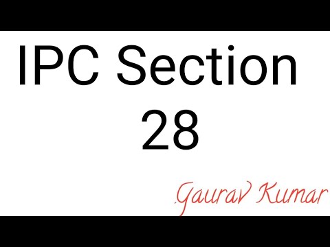 ipc section - 28 (Counterfeit) भारतीय दंड संहिता धारा - २८ (कूटकरण ...