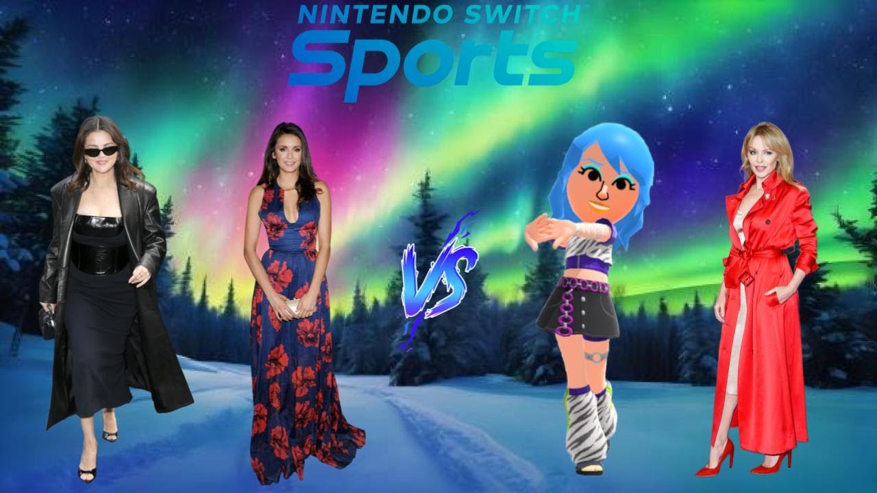 Nintendo Switch Sports - Bowling - Selena & Nina Vs Aero Piper & Kylie ...