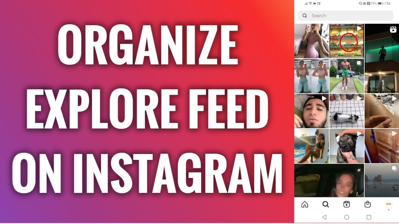 how-to-organize-explore-feed-on-instagram-app-youtube