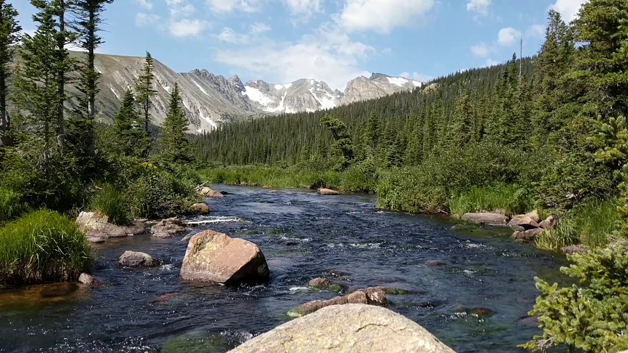 Peaceful Mountain Stream in Colorado - YouTube