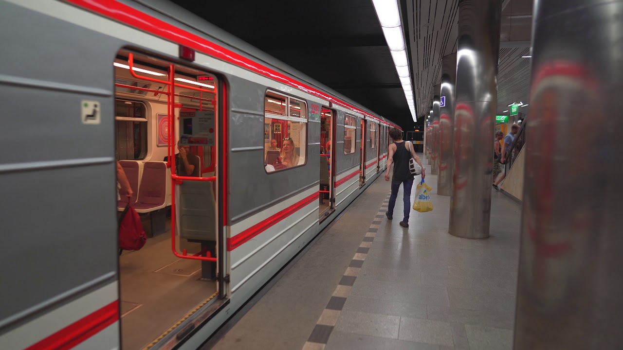 Czech Republic, Prague, metro ride from Depo Hostivař to Skalka - YouTube