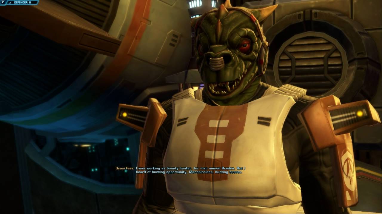 swtor: Qyzen talks about hunting - YouTube
