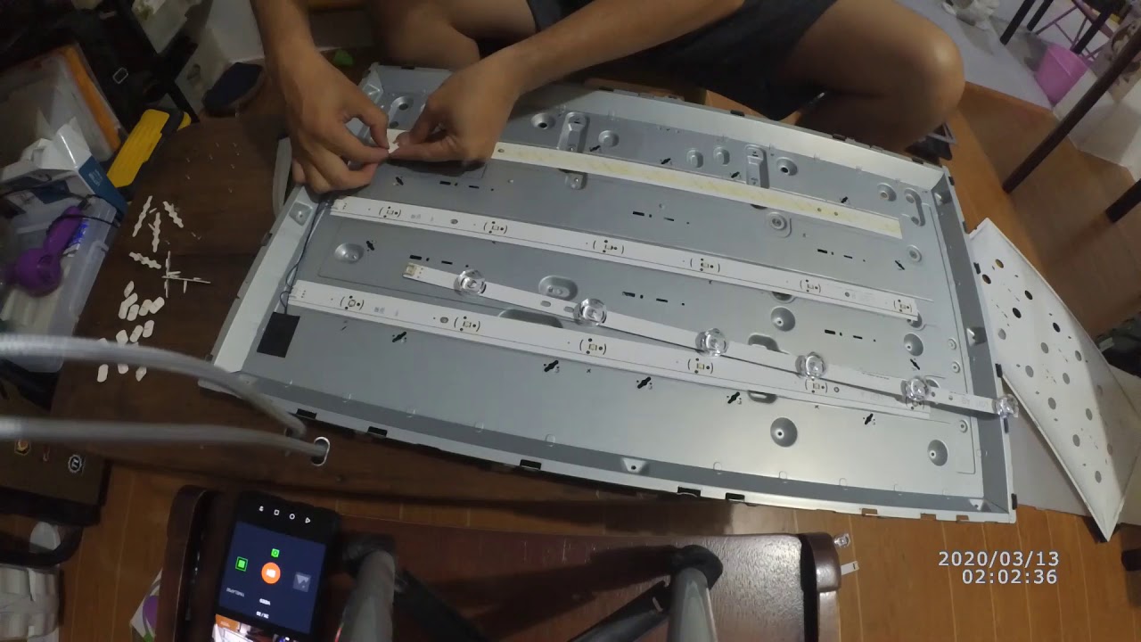 LG 32LB582B Backlight Replacement - YouTube