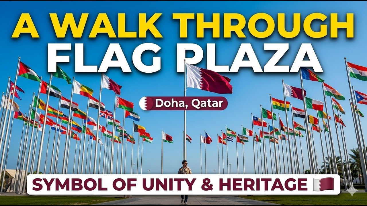 A Walk Through Flag Plaza in Doha - A Symbol of Unity and Heritage ...