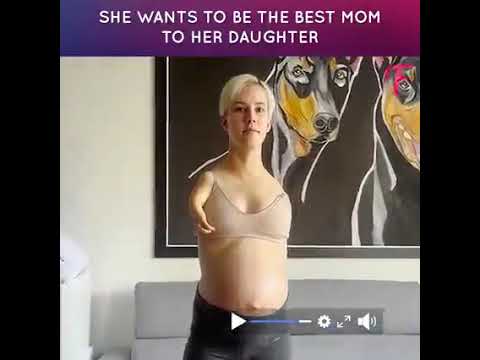 İki kolu olmayan hamile kadın/pregnant woman without two arms #shorts #short