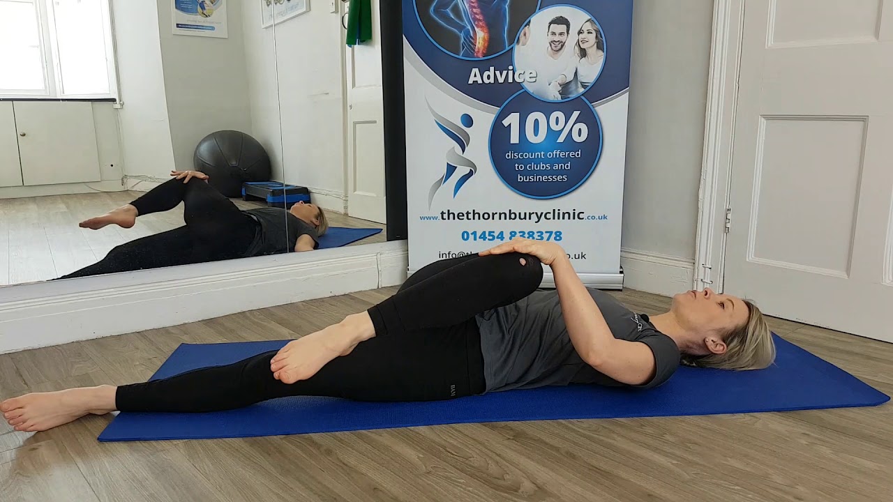 Full Spinal Rotation Stretch - YouTube
