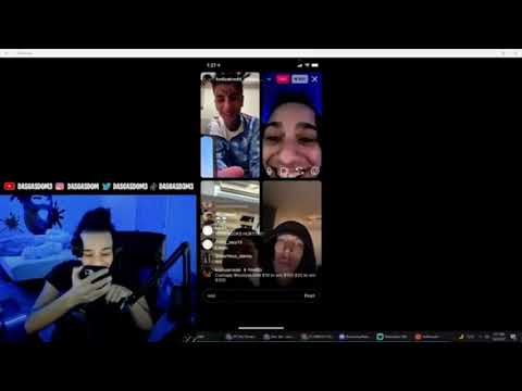 Dasgasdom3 Trolls Kodiyakredd on IG Live!(GONE WRONG)