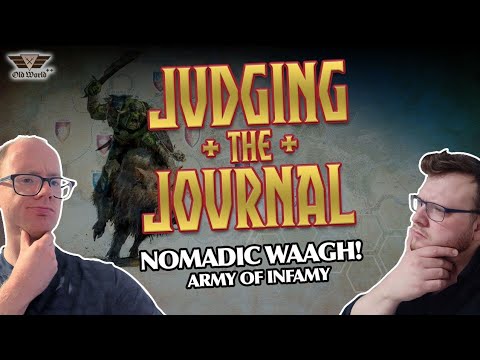 Let Slip the Hogs of War with the Nomadic Waaagh! | Judging the Journal Ep: 1 - YouTube