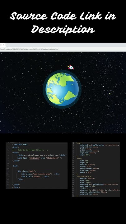 CSS keyframes Animation | HTML CSS | Keyframe CSS - YouTube