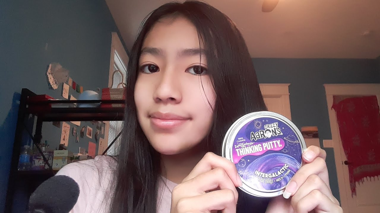 ASMR with Aaron's thinking putty! - YouTube