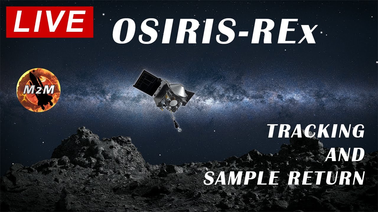 OSIRIS-REx Live Tracking + Live coverage of Sample touchdown - YouTube