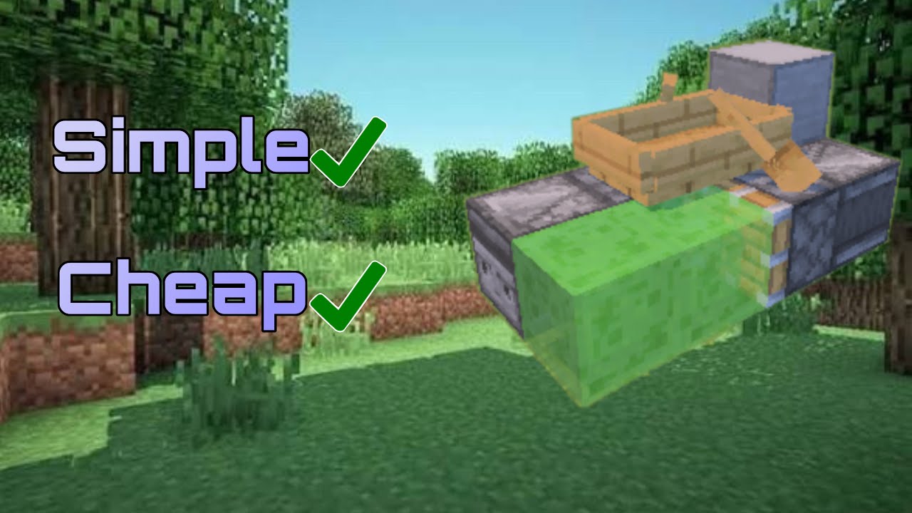 How to make a simple flying machine Bedrock + Java - YouTube