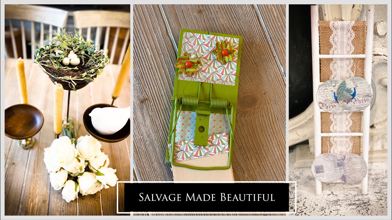 Junk Box Challenge #7, Let’s Make Décor From Random Junk! - YouTube