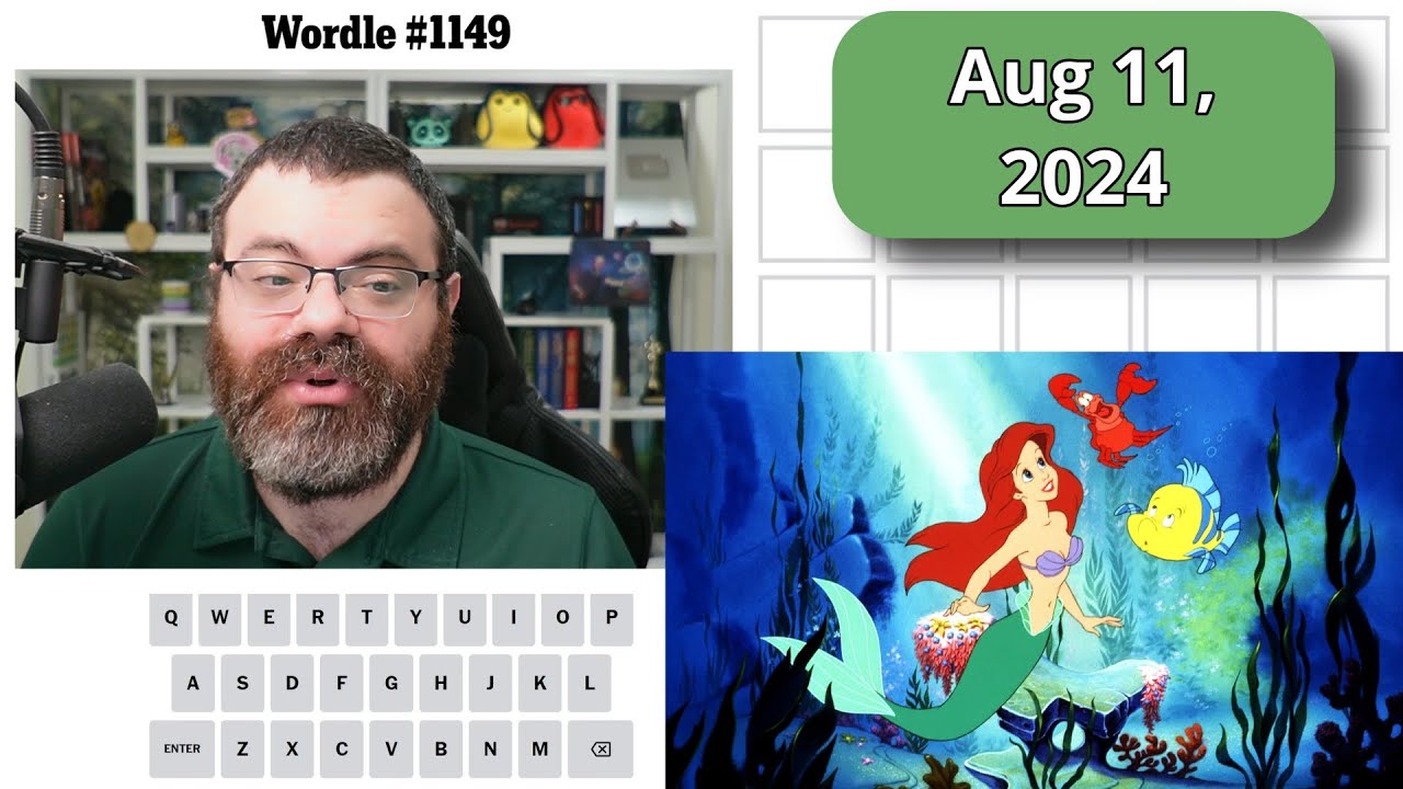 Solving Wordle #1149 (Aug 11 2024) - YouTube