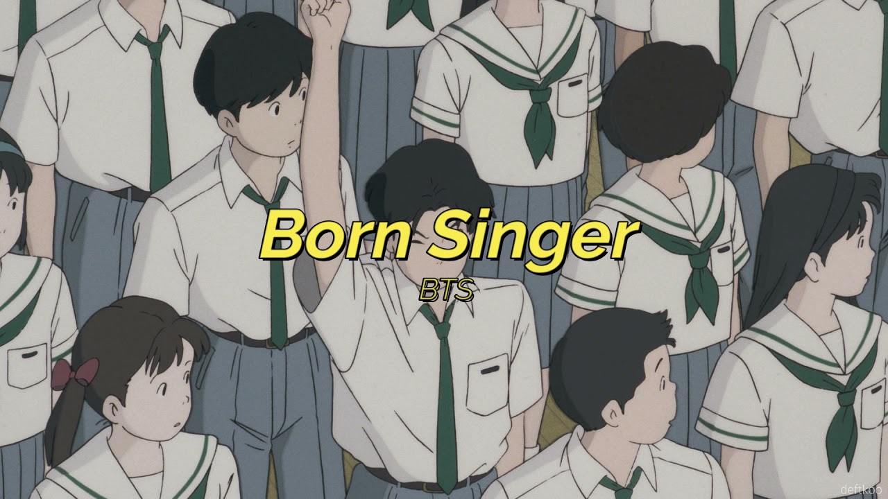 ⌜english lyrics⌟ bts ↬ born singer - YouTube