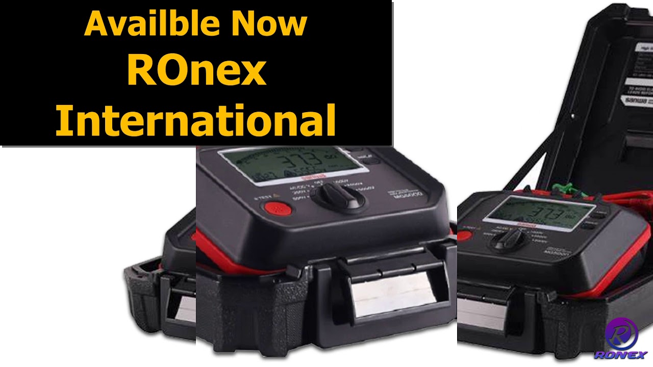 Sanwa MG5000 High Voltage Insulation Resistance Tester - YouTube