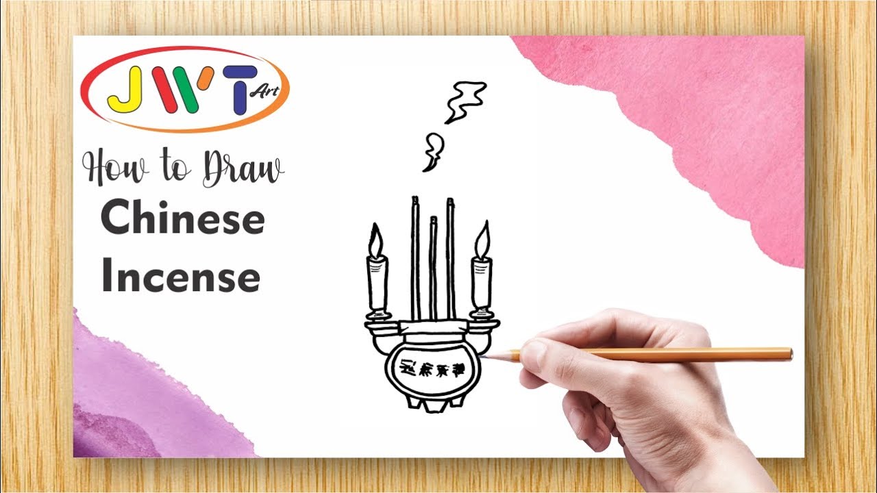 [How to Draw] - Drawing Chinese Incense - YouTube