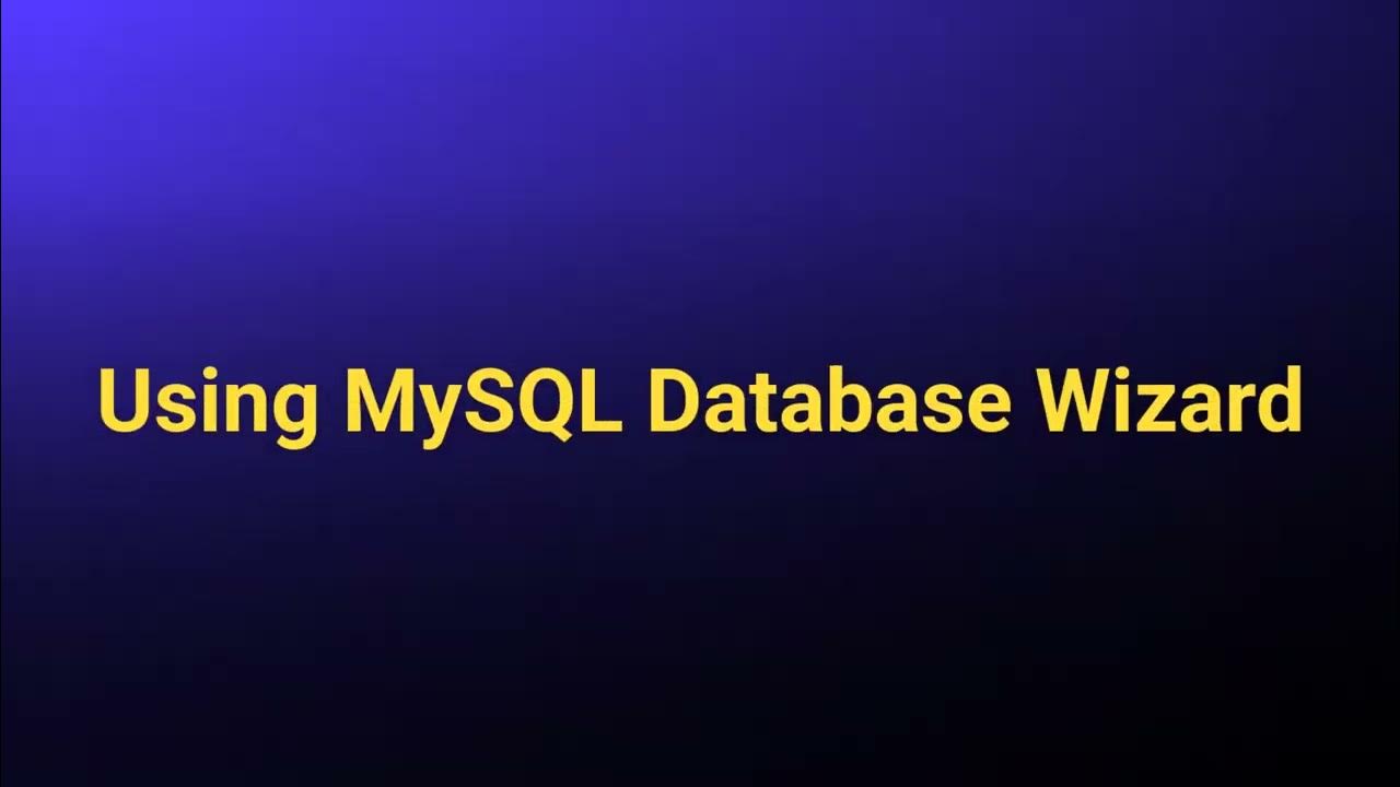 cPanel tutorial: The ultimate guide to creating MySQL databases and users - YouTube